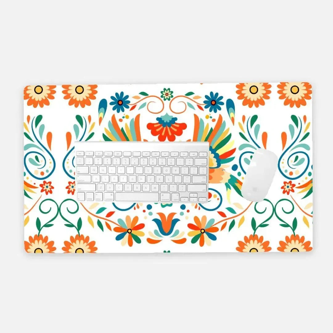 Mexican Otomi Print Desk Mat – The Global Wanderer