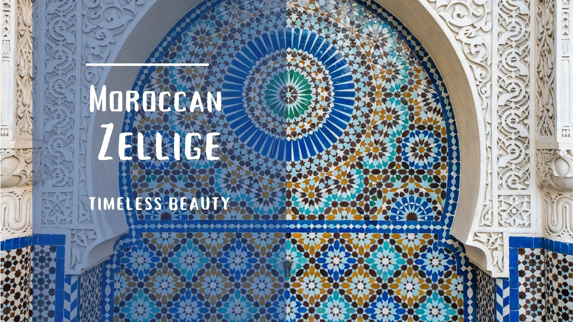 Discovering the Beauty of Moroccan Zellige Tile: The Artistic Charm of ...