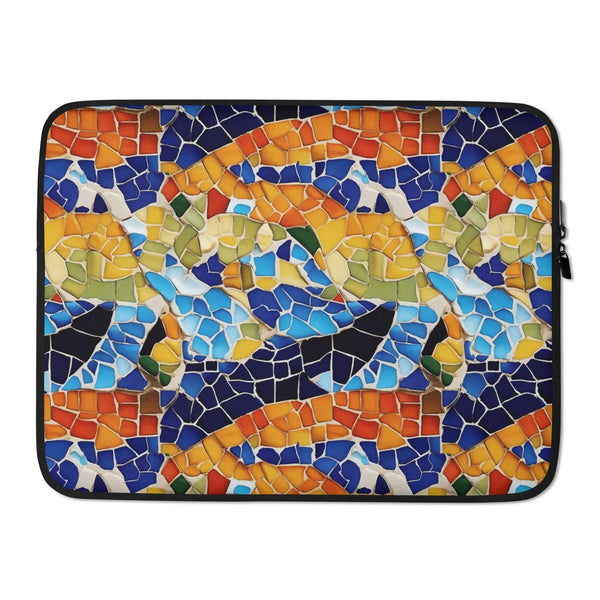 Barcelona Colors Mosaic Laptop Case | Globally Inspired Laptop Case ...