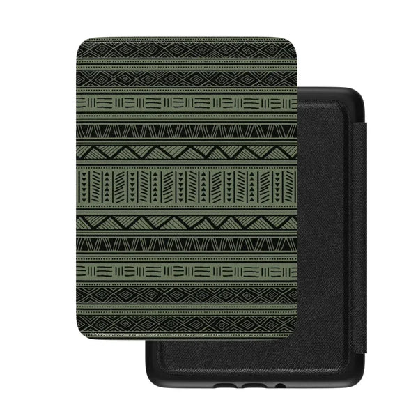 Dark Green African Blanket Kindle Case | Globally Inspired Kindle Case ...