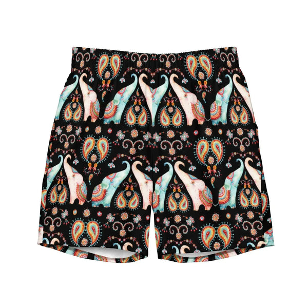Indian Elephants Recycled Men's Swim Trunks – The Global Wanderer