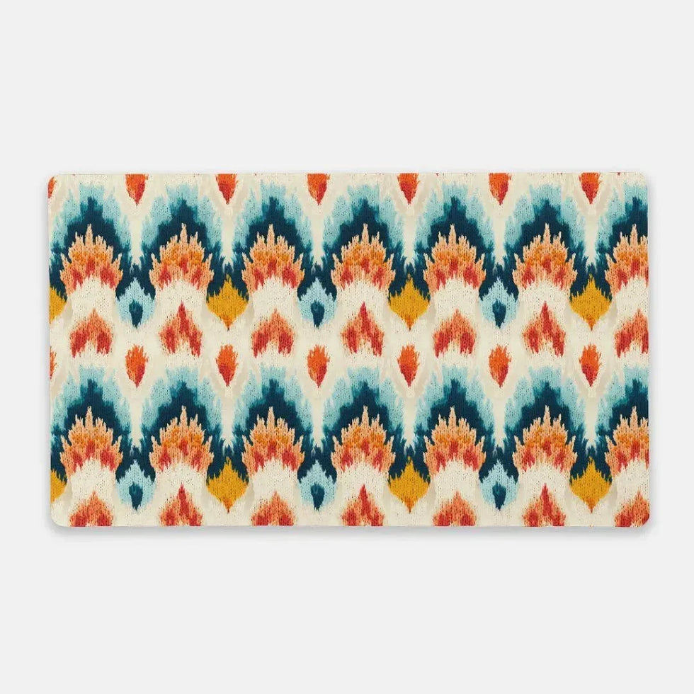 Indonesian Ikat Print Desk Mat – The Global Wanderer
