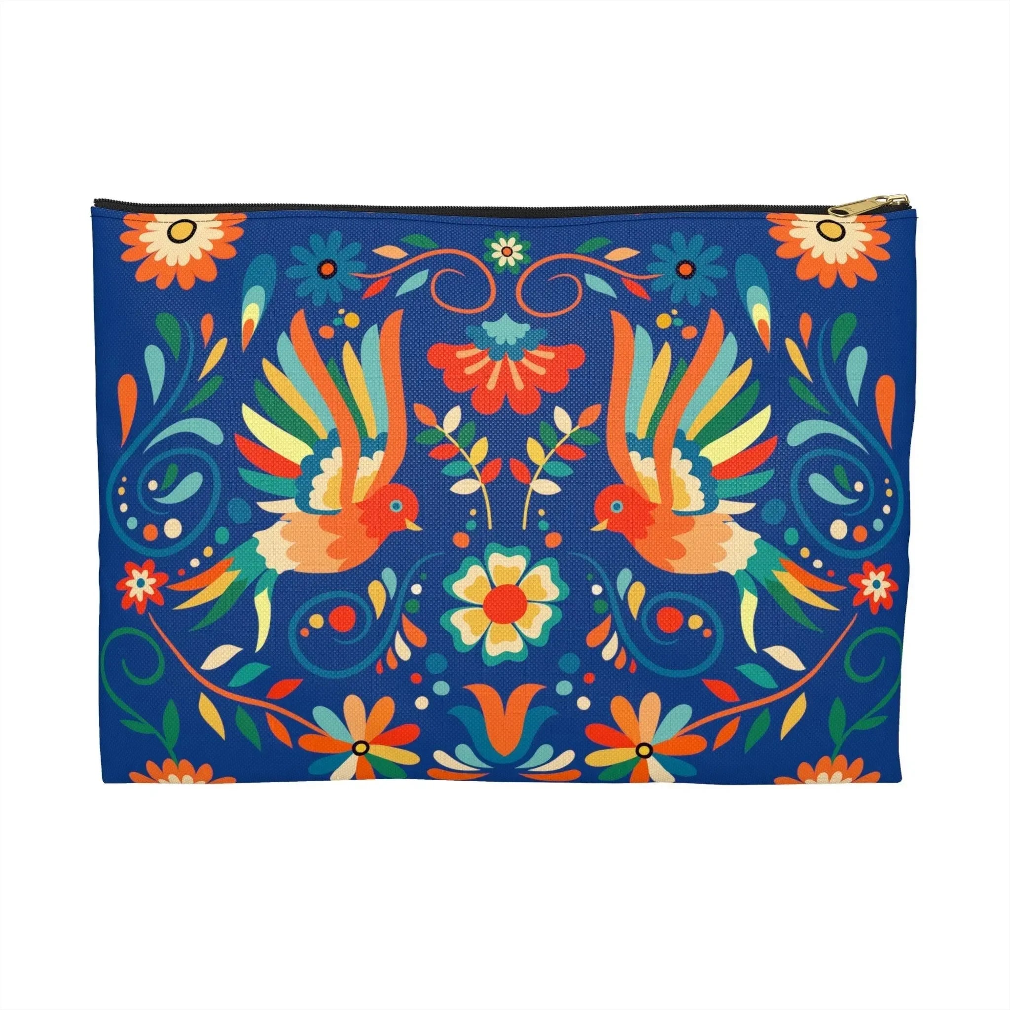Mexican Otomi Bird Print Pouch – The Global Wanderer