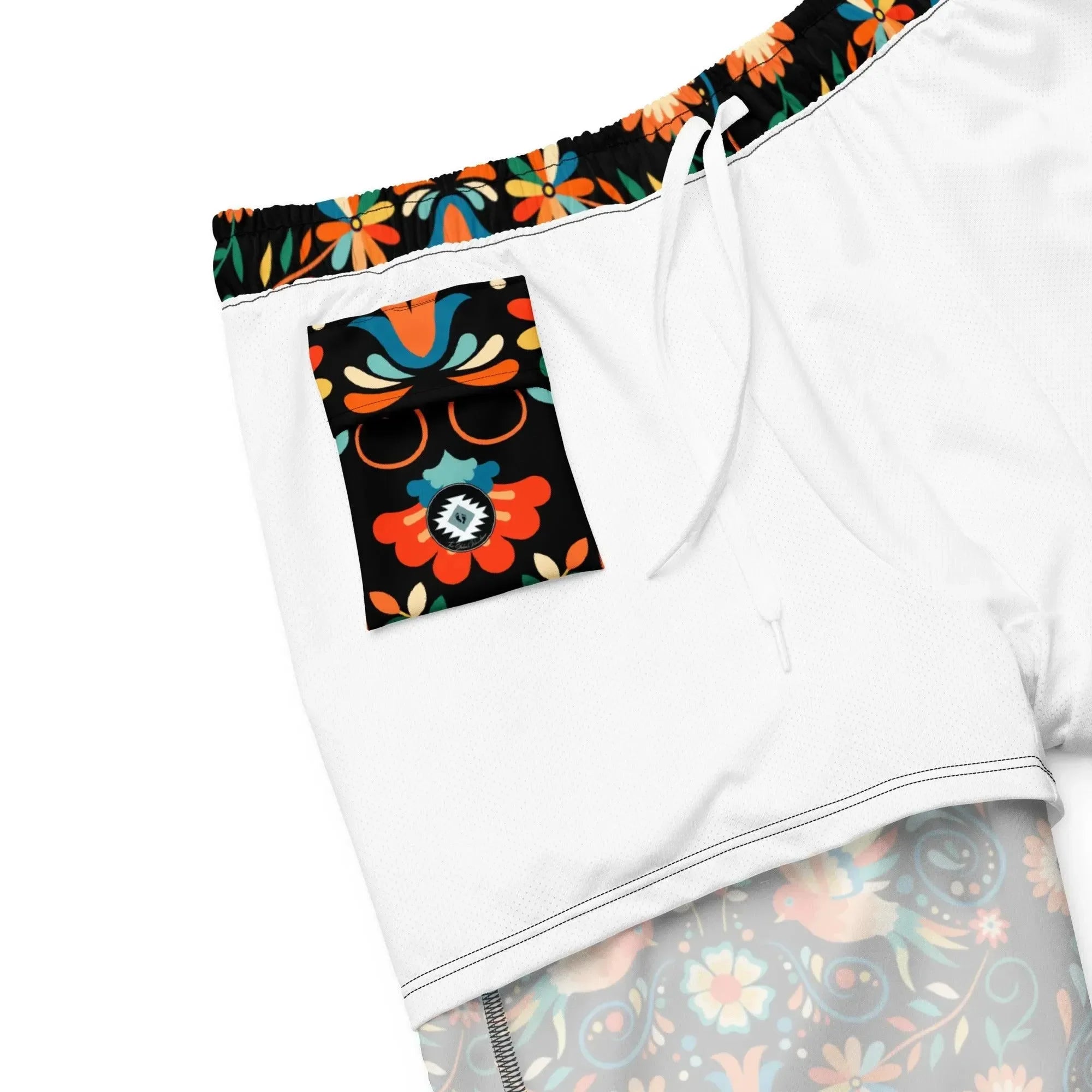 Mexican Otomi Men's Swim Trunks – The Global Wanderer
