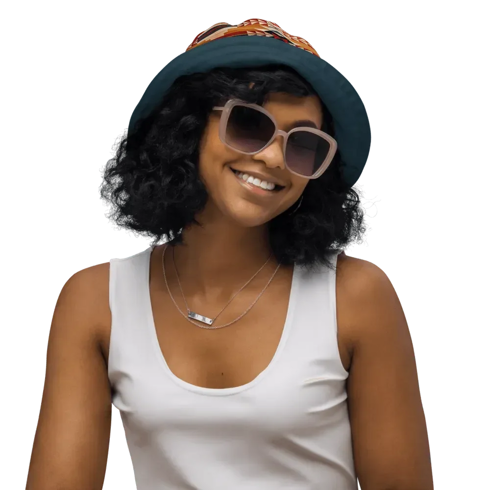 Native American Sunset Reversible Bucket Hat – The Global Wanderer