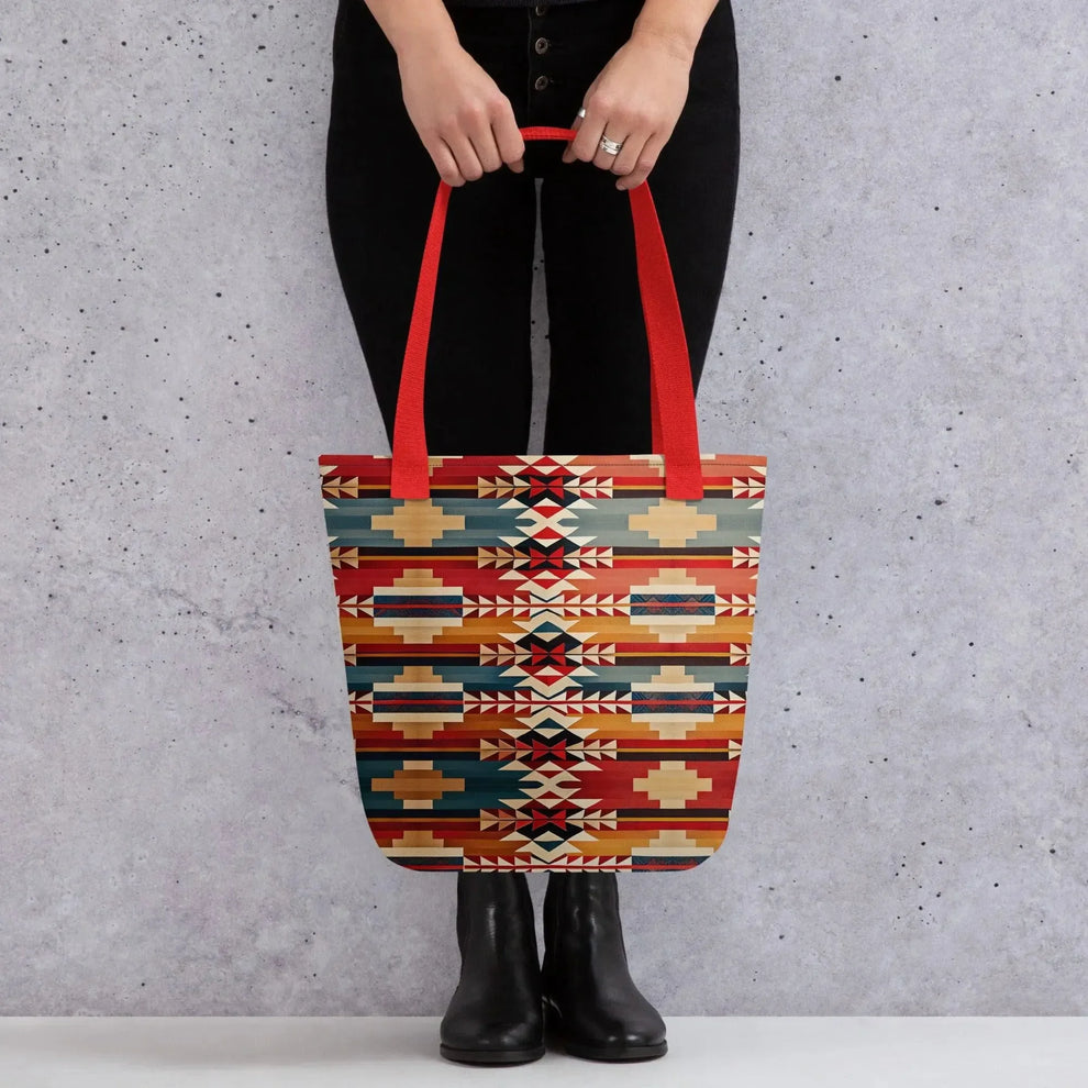 Native American Sunset Tote Bag – The Global Wanderer