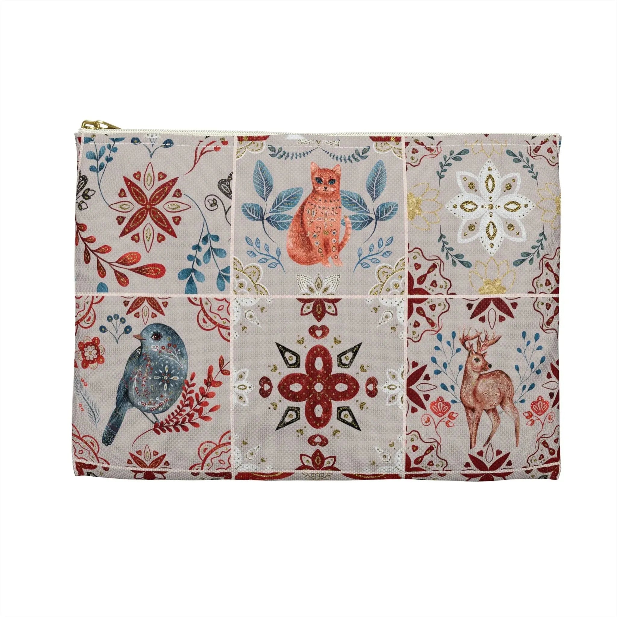 Nordic Tiles Pouch – The Global Wanderer