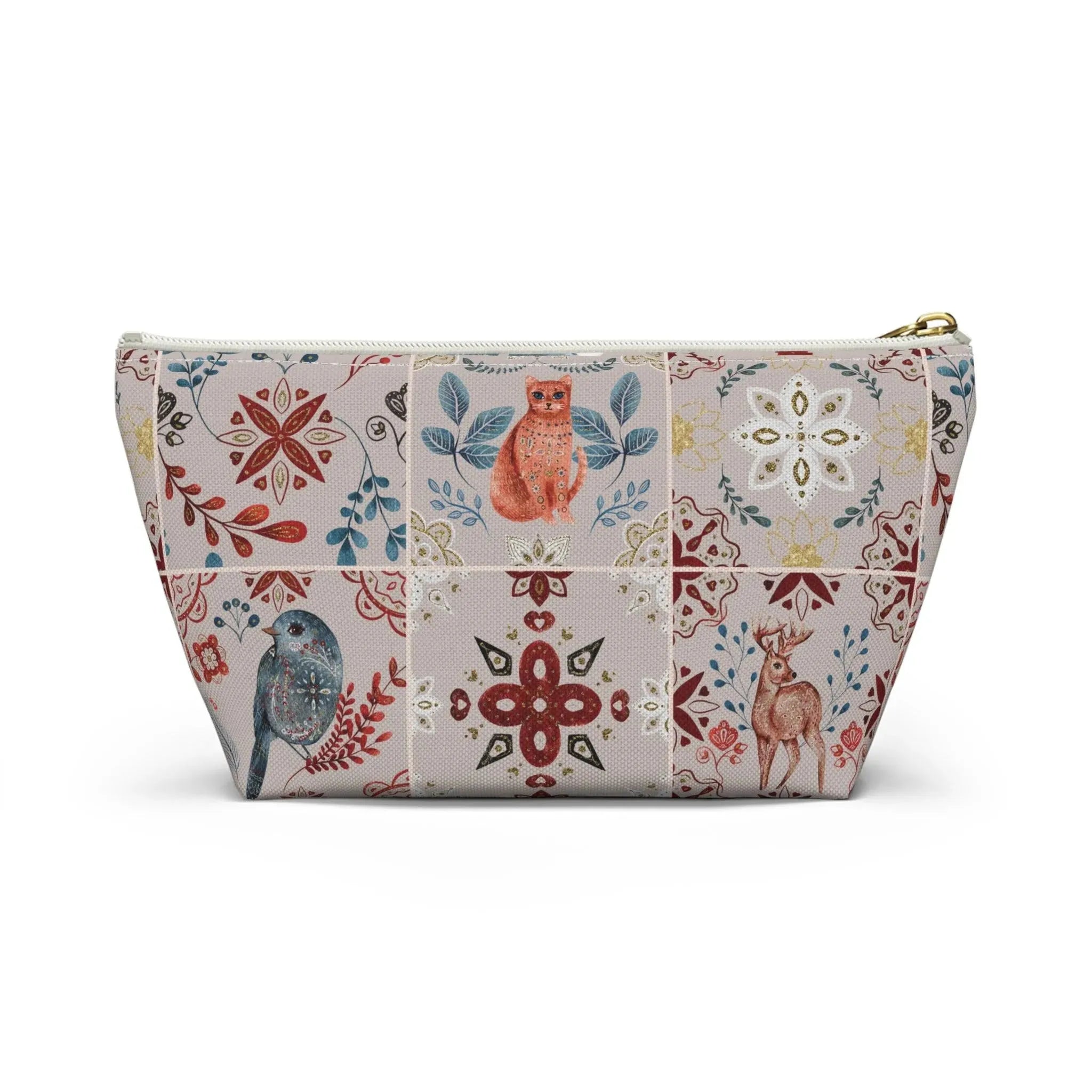 Nordic Tiles Print Pouch – The Global Wanderer