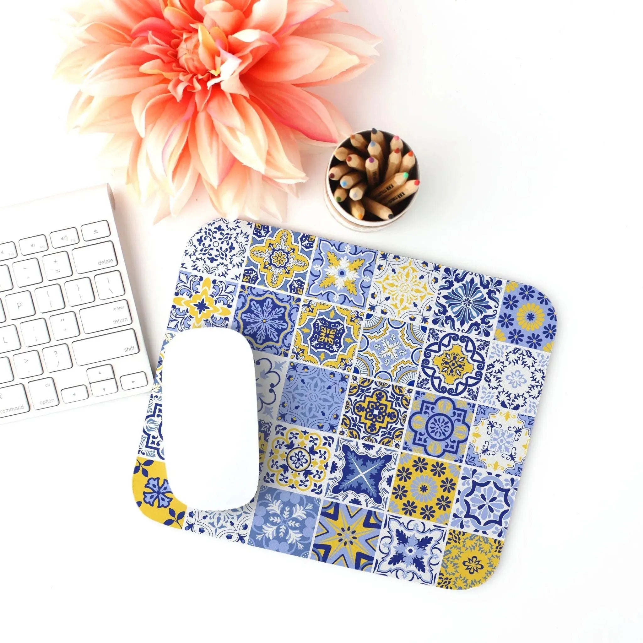 Sicilian Tile Mouse Pad – The Global Wanderer