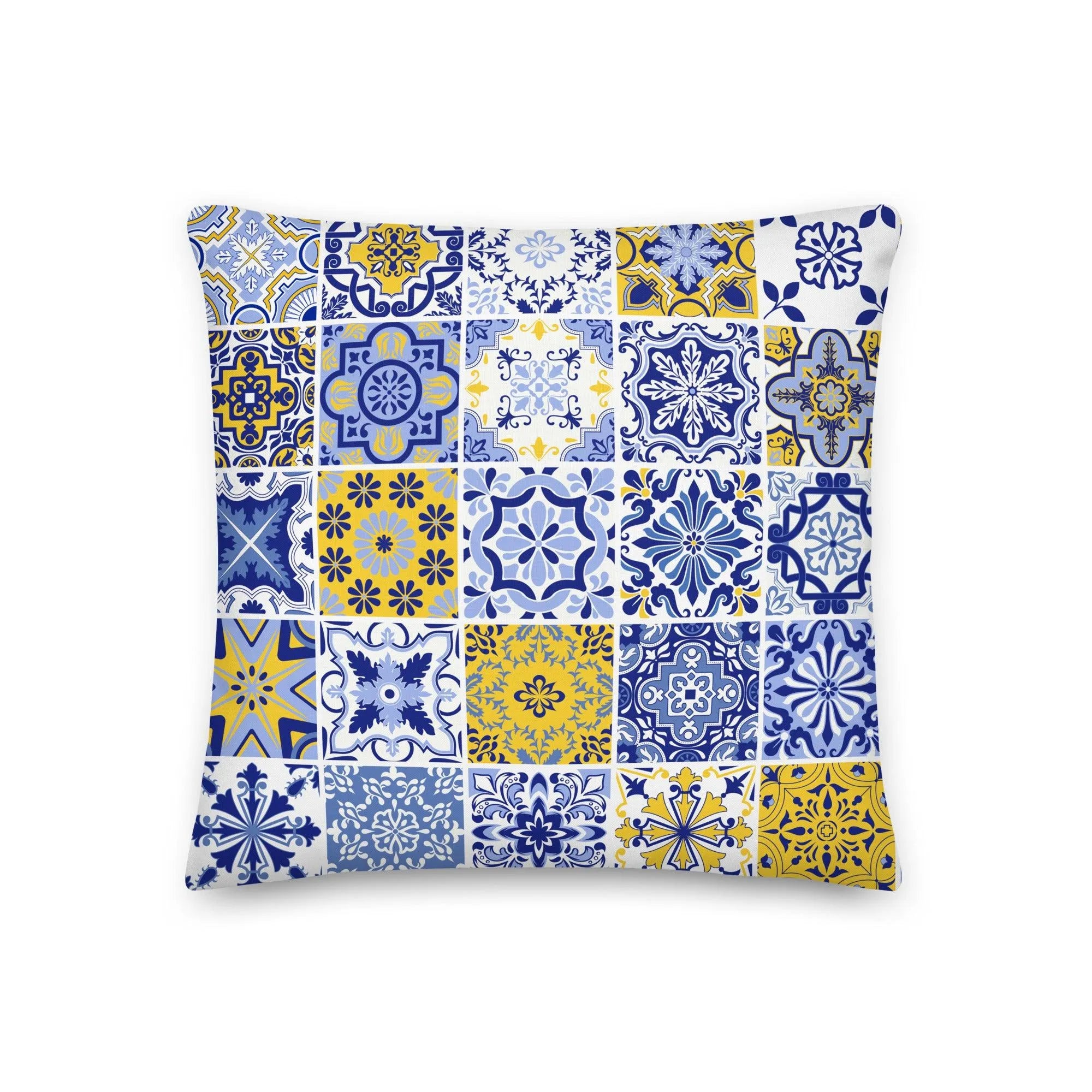 Sicilian TIle Throw Pillow – The Global Wanderer
