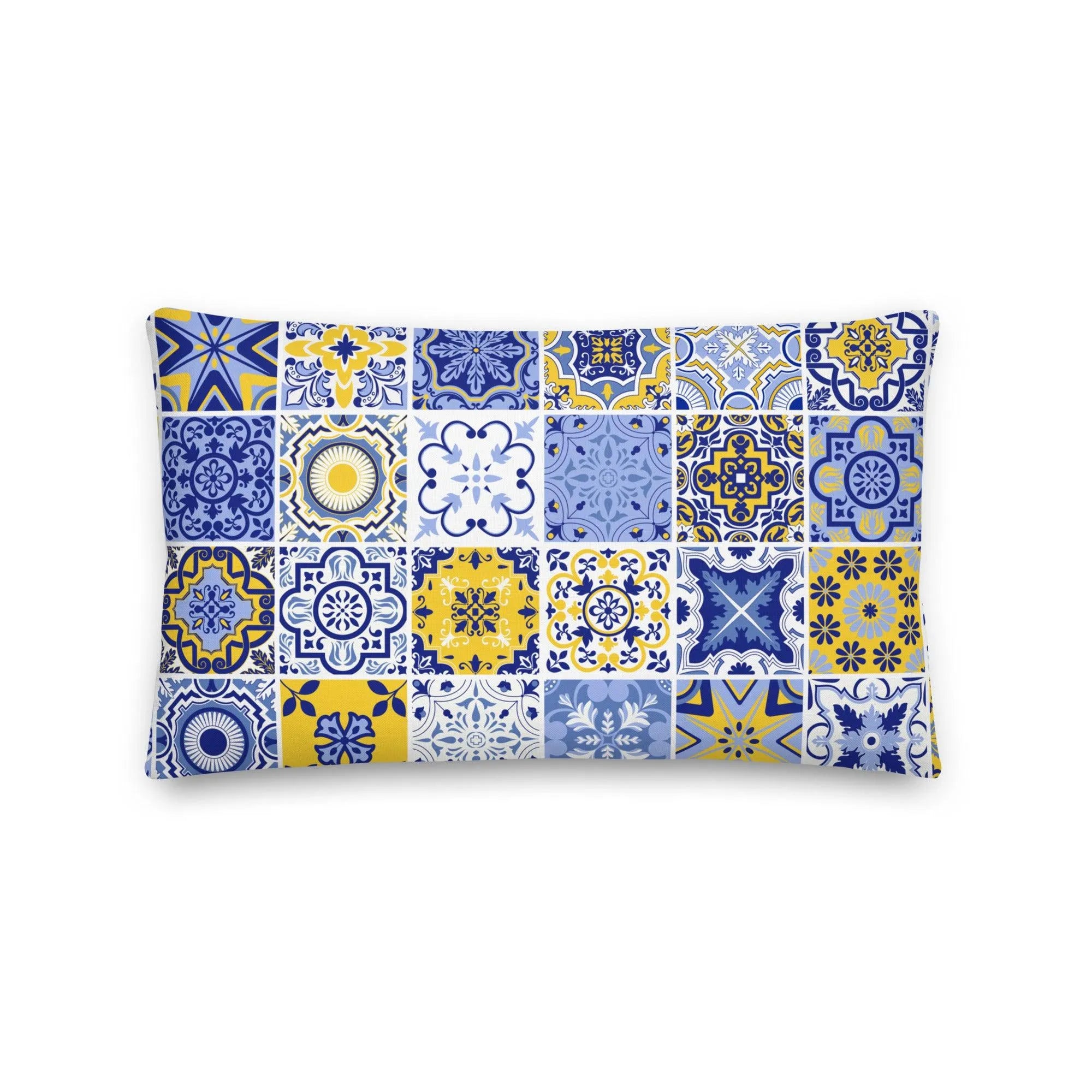Sicilian TIle Throw Pillow – The Global Wanderer
