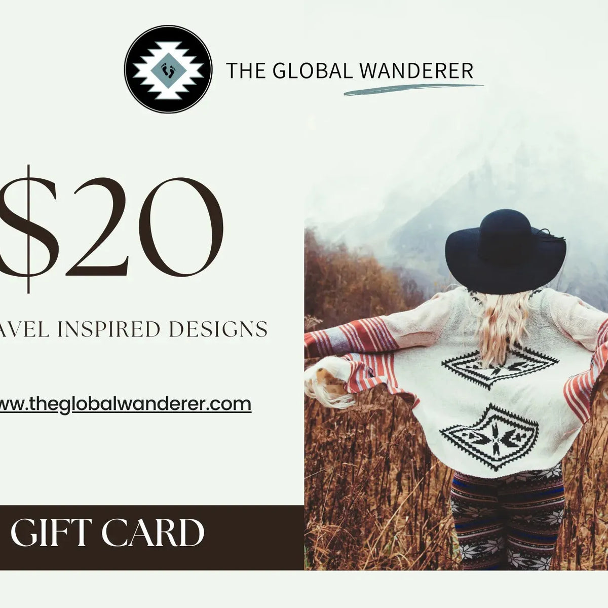 The Global Wanderer - Gift Card