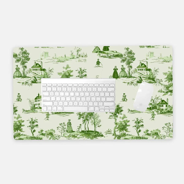 Toile d’Avignon Desk Mat | Globally Inspired Desk Mat – The Global Wanderer