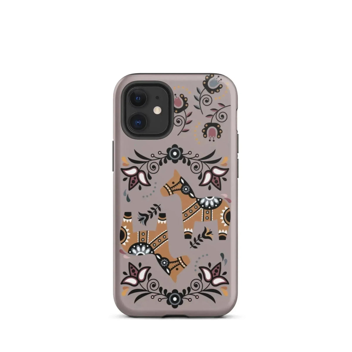 Swedish Dala Horse Tough iPhone Case – The Global Wanderer